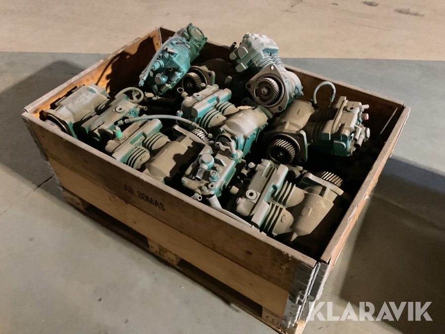 Luftkompressorer Knorr-Bremse LP4850, Ljungby, Klaravik aukt