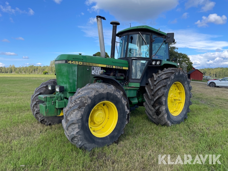 Traktor John Deere 4450, Karlstad, Klaravik auktioner