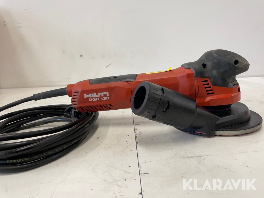 Betongslipmaskin Hilti DGH130, Svalöv, Klaravik auktioner