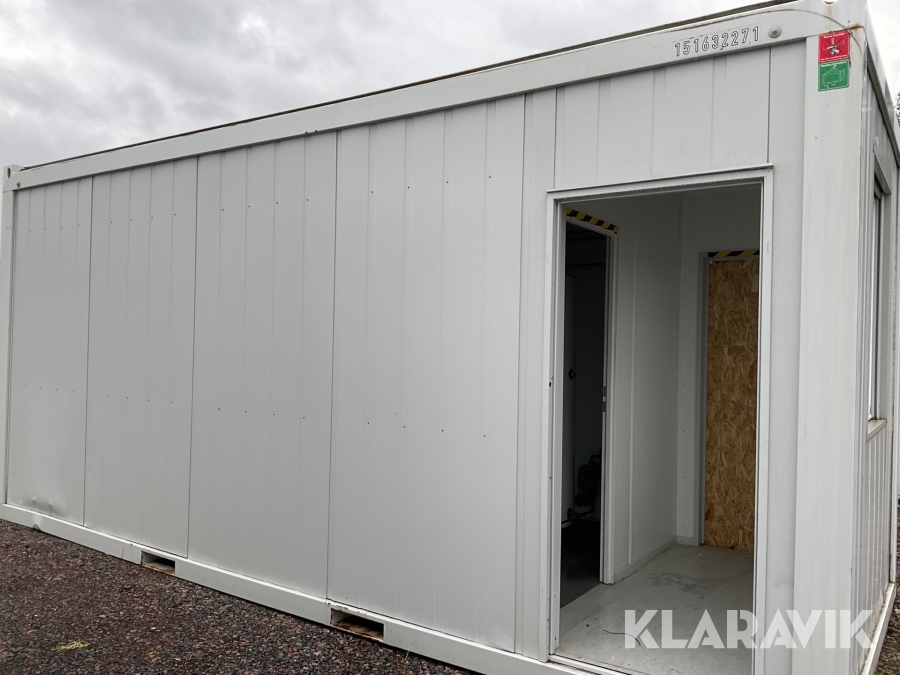 Containermodul CTX Containex 4 Dusch, Jönköping, Klaravik au