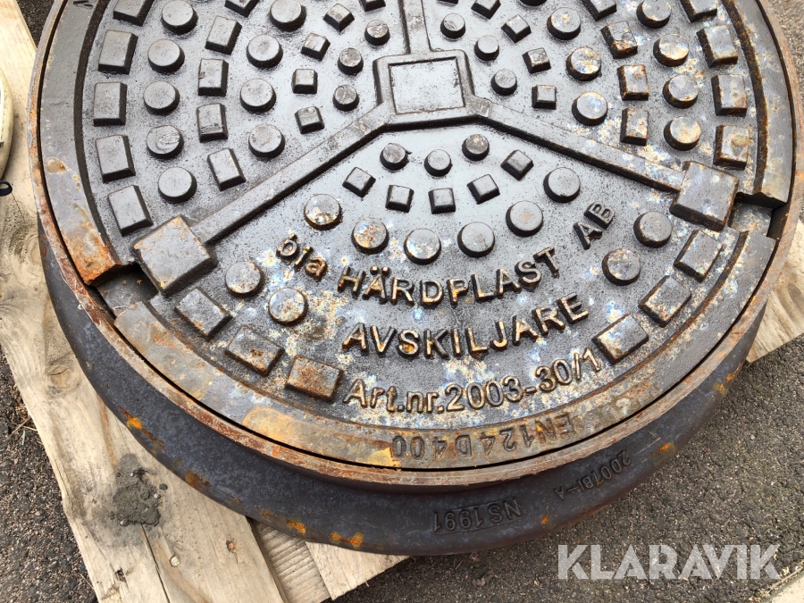 Klaravik Auktioner | Brunnslock 2st