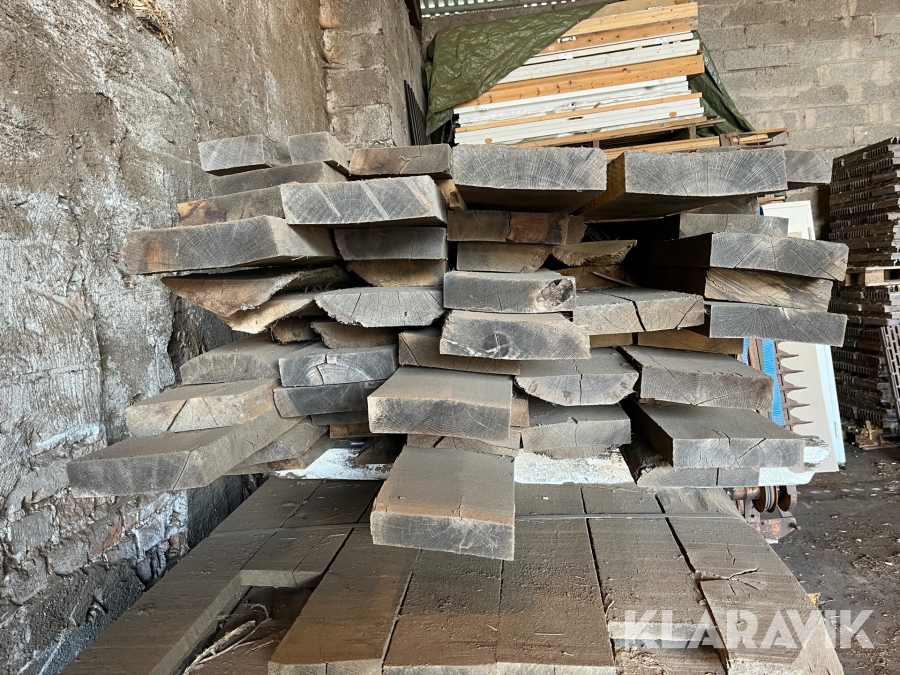 Ekplank och brädor ca 5 m3, Laholm, Klaravik auktioner