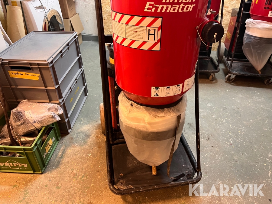 Stoftavskiljare Pullman Ermator S36, Nacka, Klaravik auktion