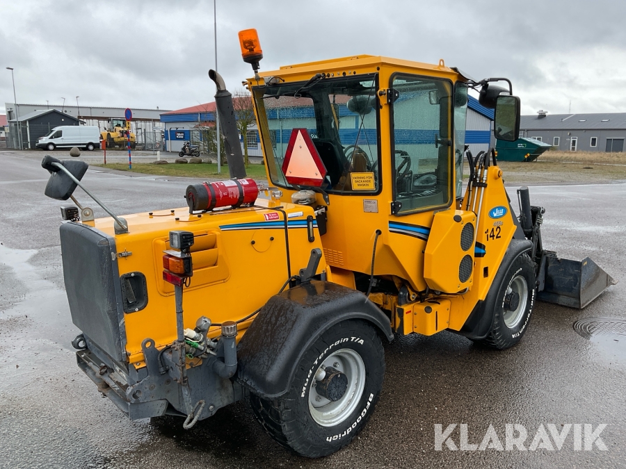Hjullastare Wille 455B, Trelleborg, Klaravik auktioner