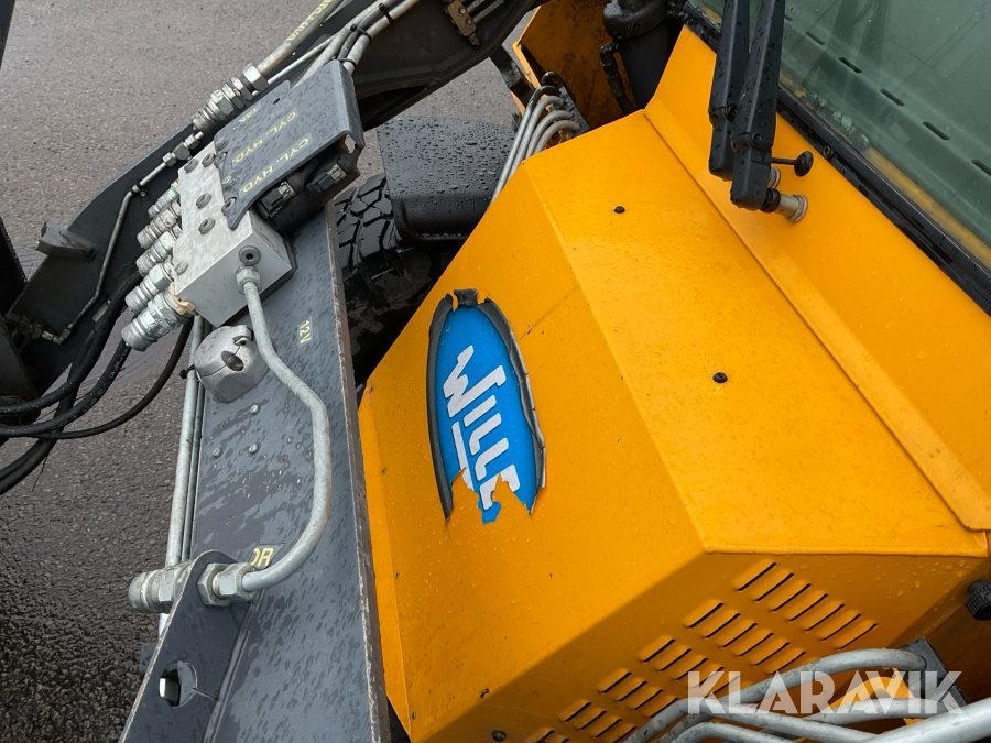 Hjullastare Wille 455B, Trelleborg, Klaravik auktioner