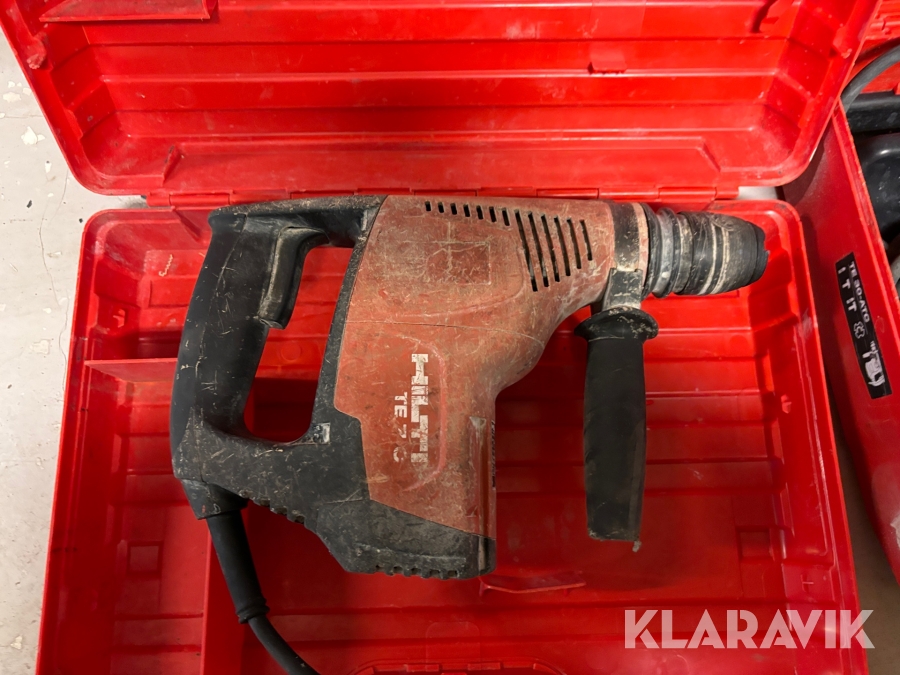 Kombimmaskiner Hilti TE7-C, TE30-ATC, Stockholm, Klaravik au