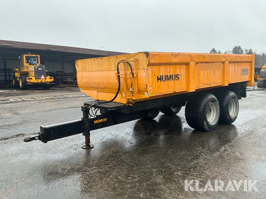 Tippvagn Humus CT 12, Växjö, Klaravik auktioner