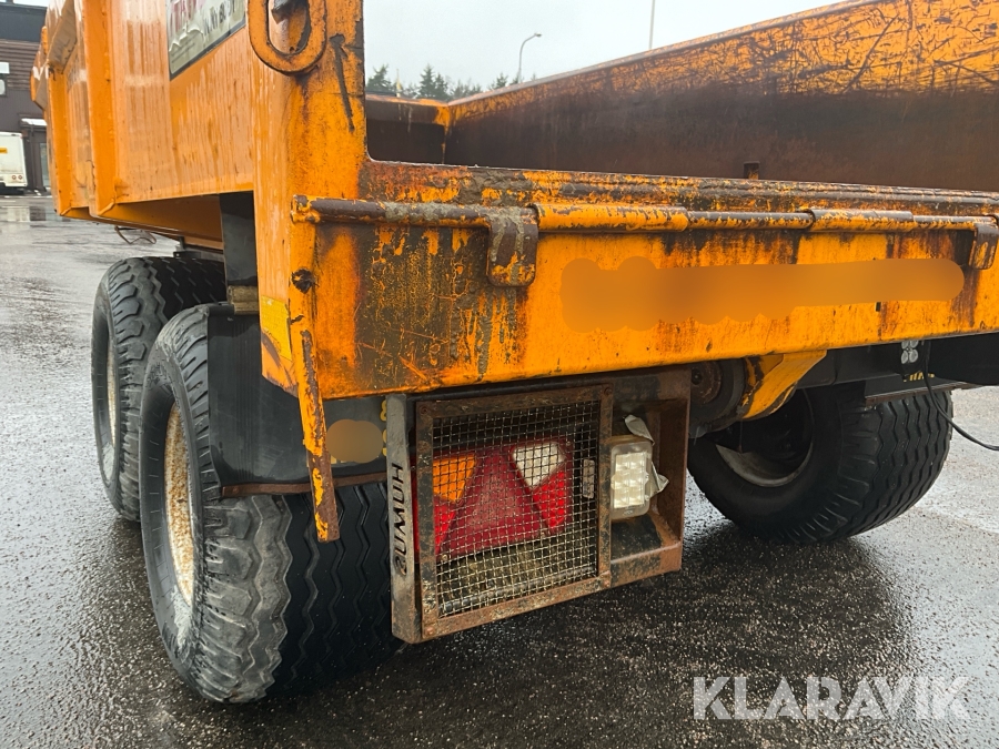 Tippvagn Humus CT 12, Växjö, Klaravik auktioner