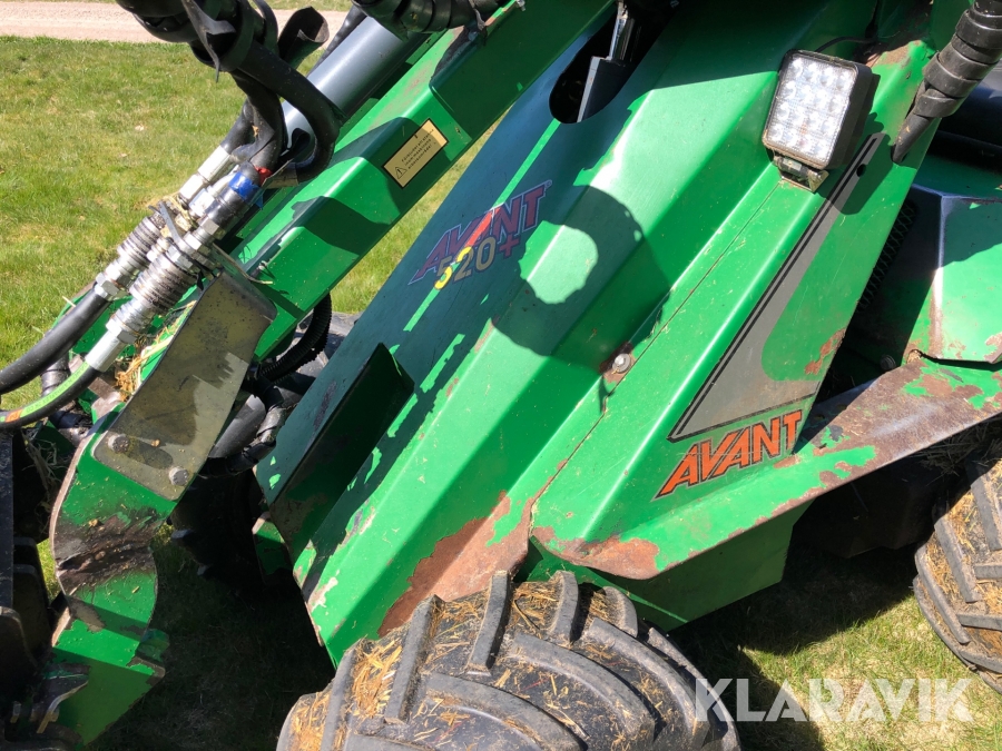 Kompaktlastare Avant 520+, Hörby, Klaravik auktioner