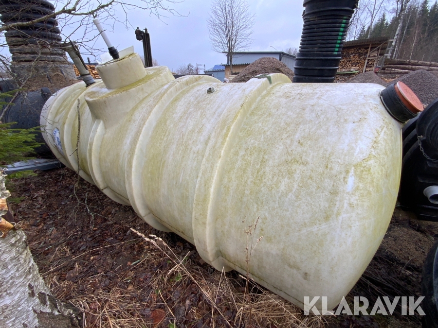 Sluten tank för avlopp Rona plast 3m3, Lekeberg, Klaravik au