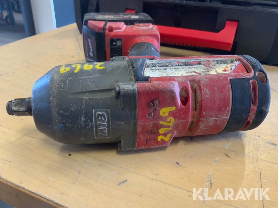 Mutterdragare Milwaukee M18 CHIWF12-502X, Vårgårda, Klaravik