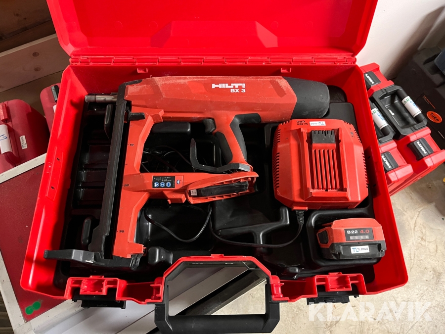 Bultpistol Hilti BX3, Upplands Väsby, Klaravik auktioner