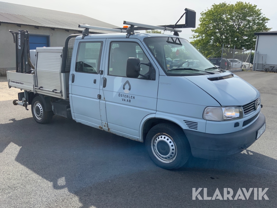 Flakbil Volkswagen Pick-Up DH 2.5 TDI SY, Simrishamn, Klarav