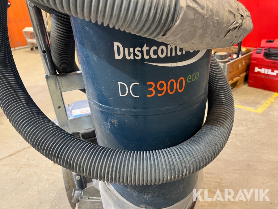 Stoftavskiljare Dustcontrol DC 3900 eco, Huddinge, Klaravik