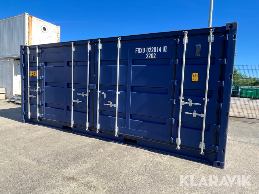 Container 20fot Wicab 20CK02, Upplands-Bro, Klaravik auktion