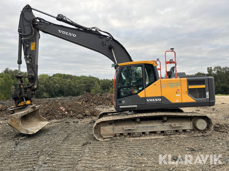 Grävmaskin Volvo EC220EL, Norrköping, Klaravik auktioner