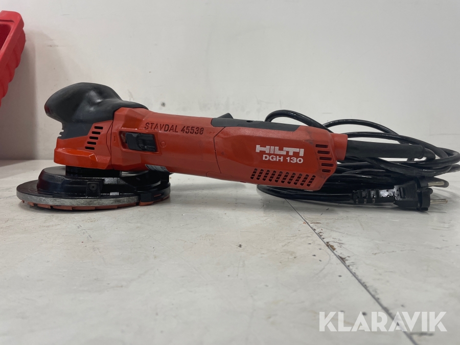 Betongslipmaskin Hilti DGH130, Svalöv, Klaravik auktioner