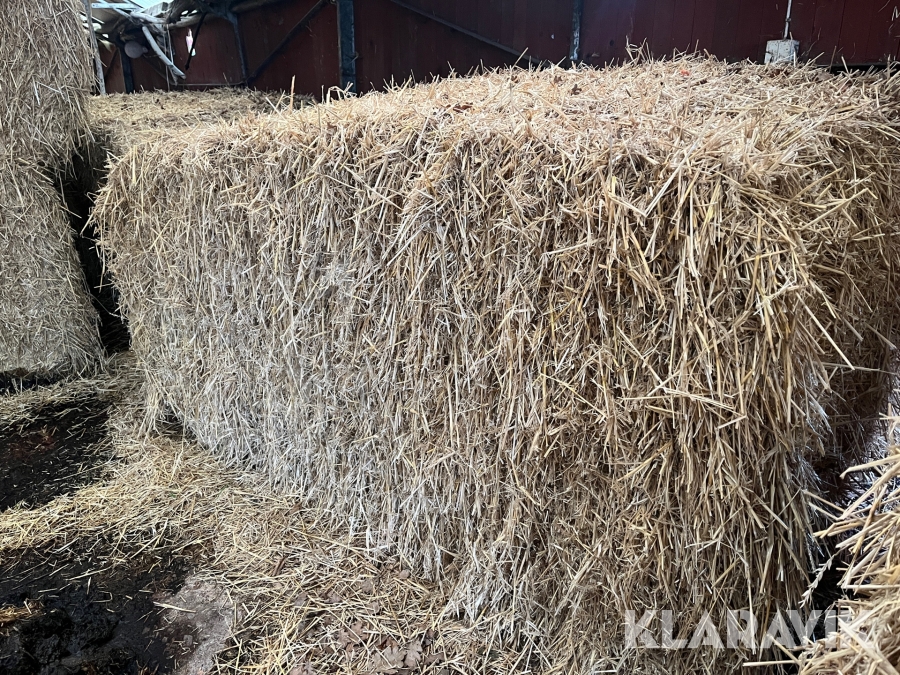 Halmbalar/fyrkansbalar 30 stycken, Klippan, Klaravik auktion