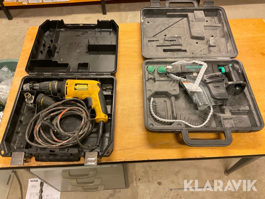 DeWalt / Max, Älvdalen, Klaravik auktioner