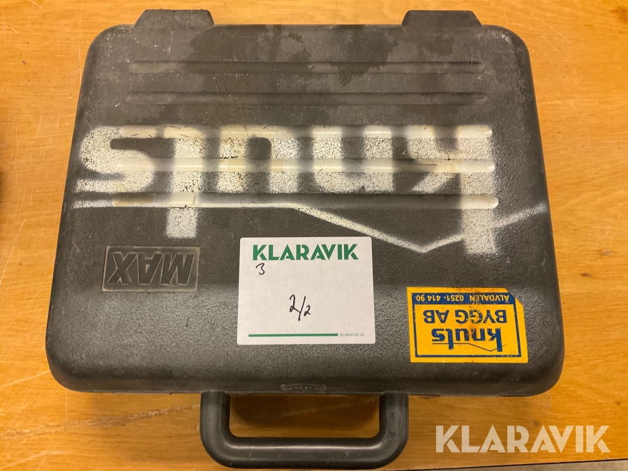 DeWalt / Max, Älvdalen, Klaravik auktioner