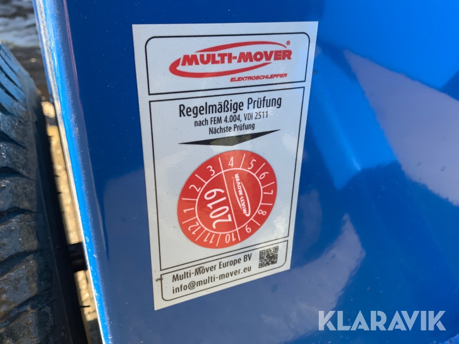 Dragtruck Multi-Mover M18, Ulricehamn, Klaravik auktioner