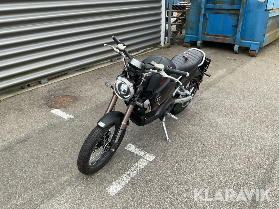 Elmotorcykel Super Soco TC max, Växjö, Klaravik auktioner