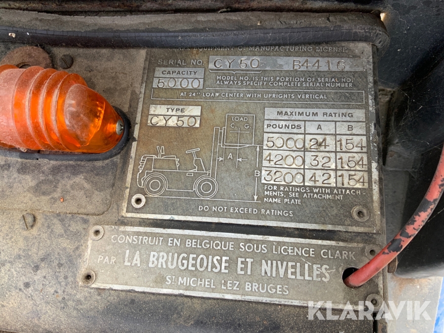 Dieseltruck Clark CY 50