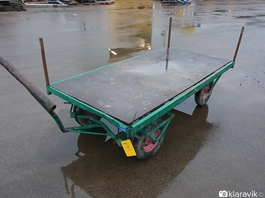 Klaravik Auktioner | TRANSPORTVAGN HANDDRAGEN