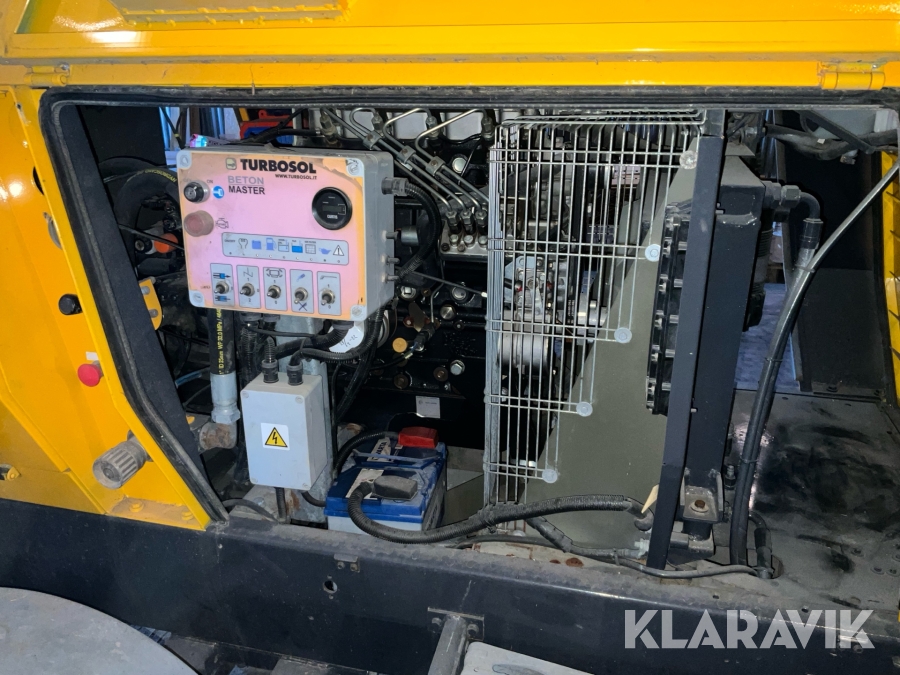 Betongpump Turbosol Beton master, Boden, Klaravik auktioner