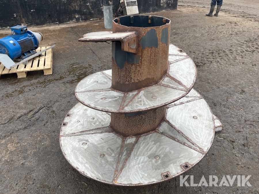 Foderskruv till foderblandare Rostfritt, Högsby, Klaravik au