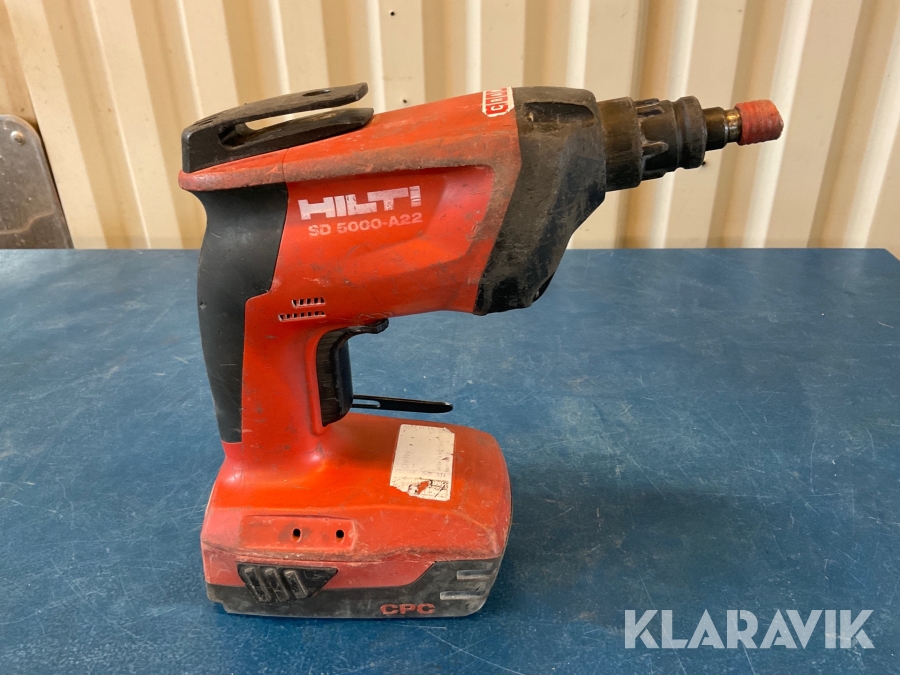 Skruvdragare Hilti SD 5000 A22, Jönköping, Klaravik auktione