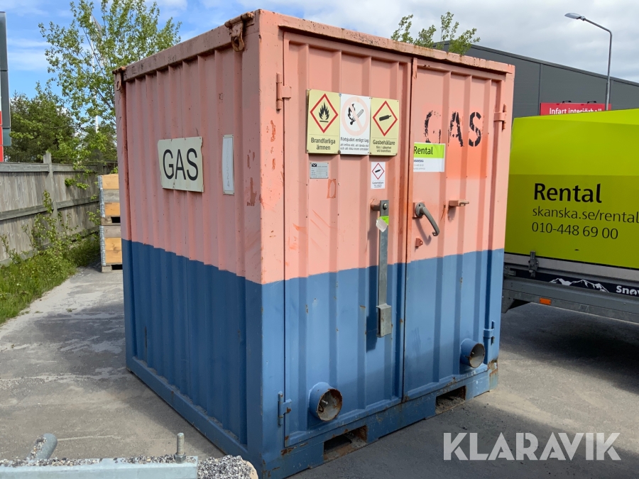 Container Mavab 8M3, Umeå, Klaravik auktioner