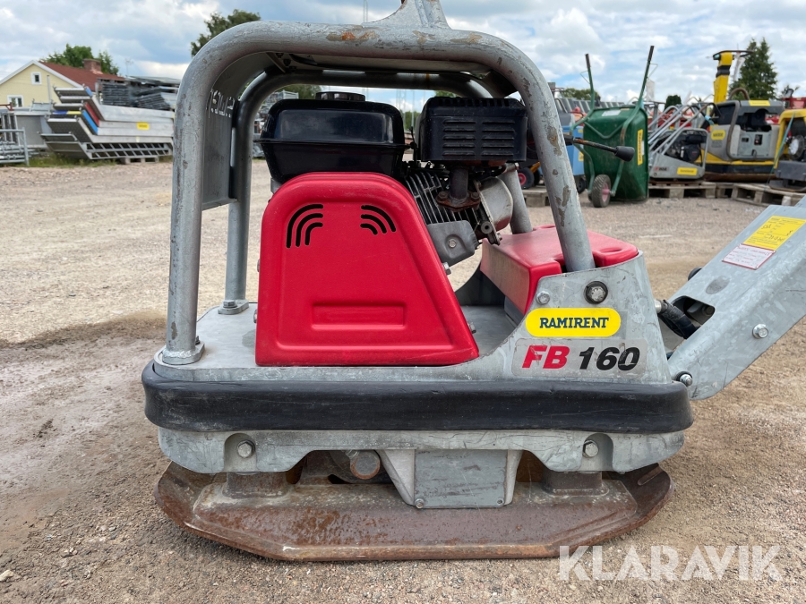 Markvibrator Swepac FB160, Svalöv, Klaravik auktioner