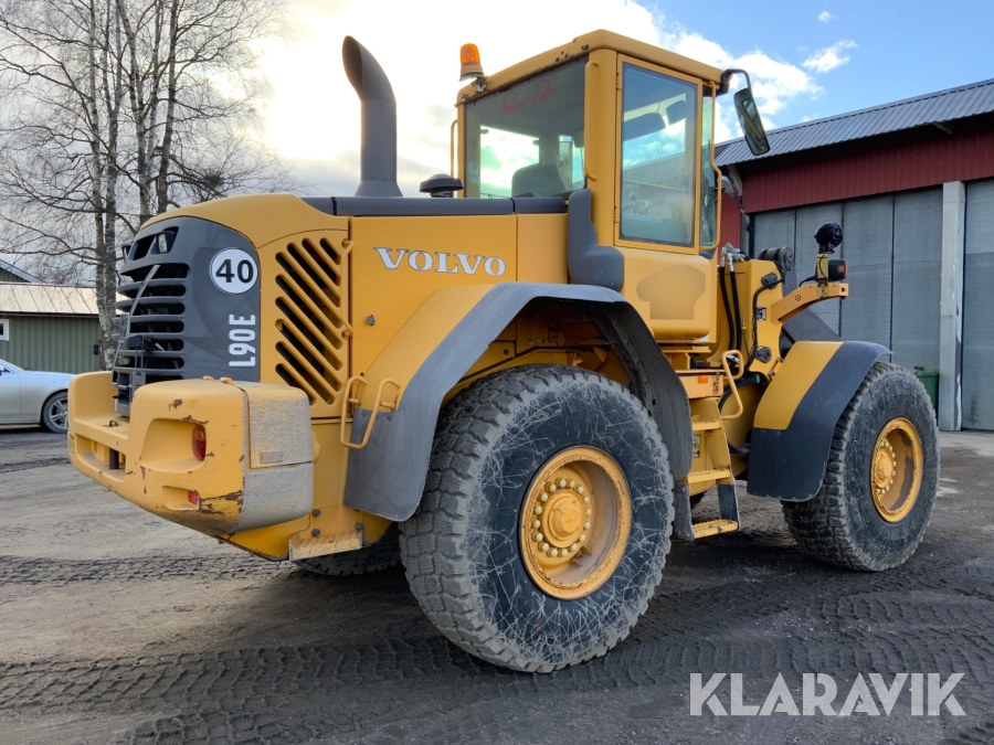 Hjullastare Volvo L90E, Töreboda, Klaravik auktioner