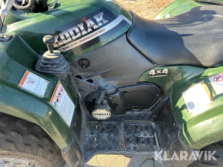 4-hjuling Yamaha Kodiak YFM400, Kungälv, Klaravik auktioner
