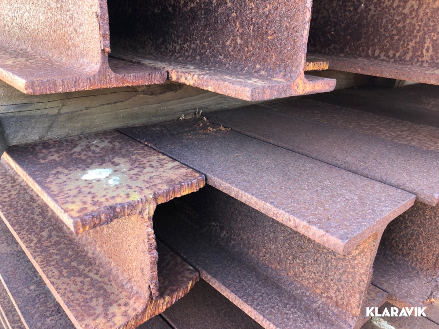 Klaravik Auktioner | Stålbalk HE120B 20 st