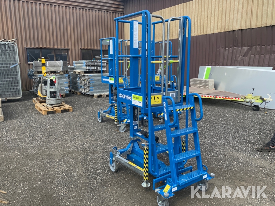 Pelarlift Ixolift400, Växjö, Klaravik auktioner