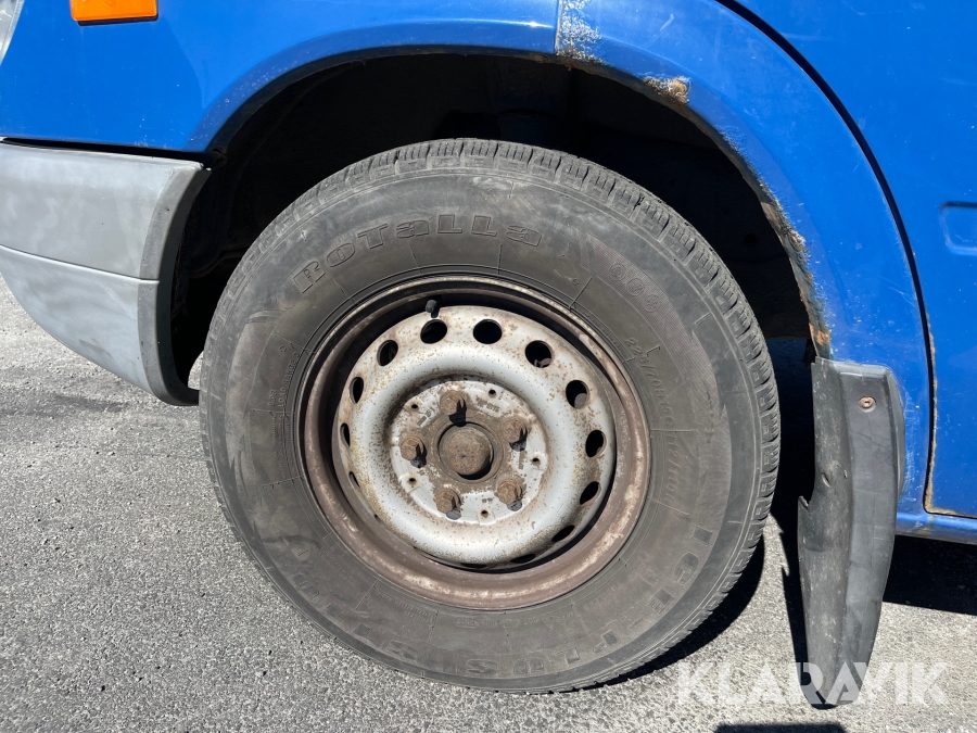 Flakbil Mercedes-Benz Sprinter 316, Göteborg, Klaravik aukti