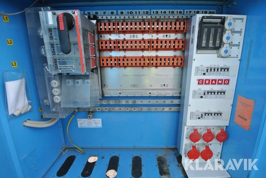 Huvudcentral El-Björn ZFSF250 modulcentral, Jönköping, Kl