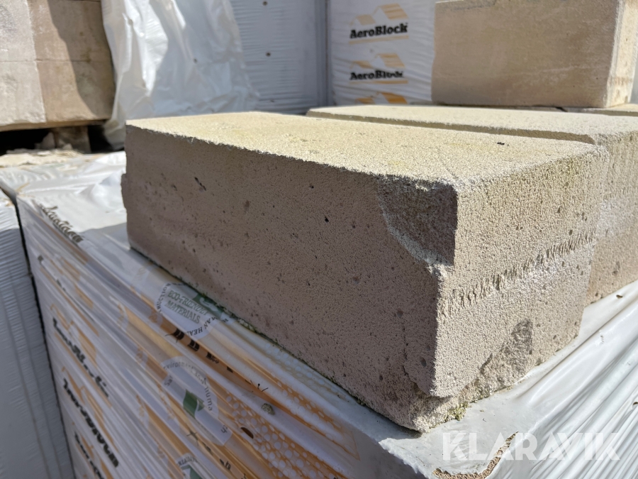 Betongblock 68 pallar Aero Block, Linköping, Klaravik auktio