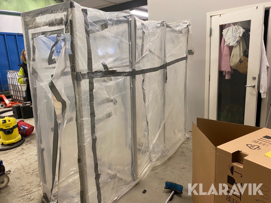 Asbest sluss för sanering jobb, Bjuv, K