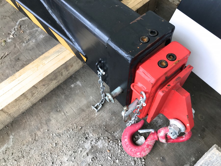 Klaravik Auktioner | Kranarm med teleskop- Nytt