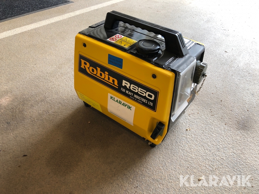 Klaravik Auktioner | Generator Robin R650