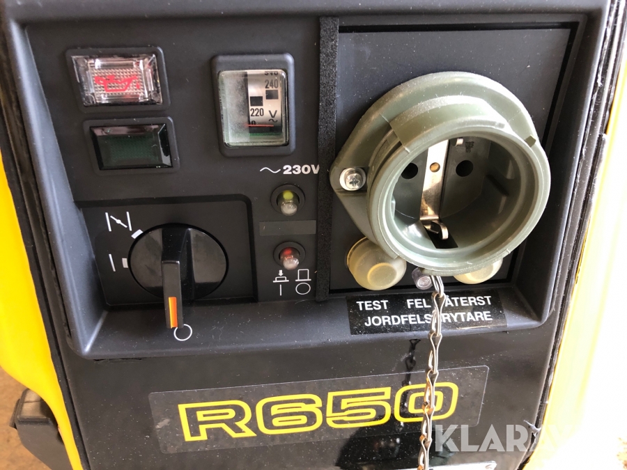 Klaravik Auktioner | Generator Robin R650
