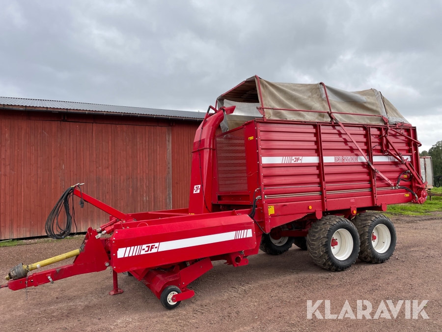 Hackvagn JF ES 2500, Gagnef, Klaravik auktioner