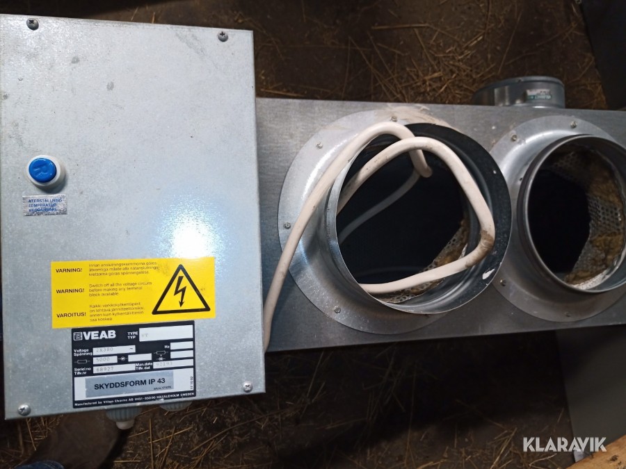 Klaravik Auktioner | FTX Ventilation