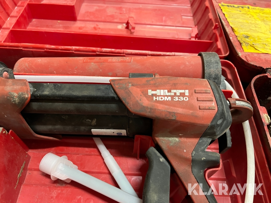 Kemspruta Hilti, Köping, Klaravik auktioner