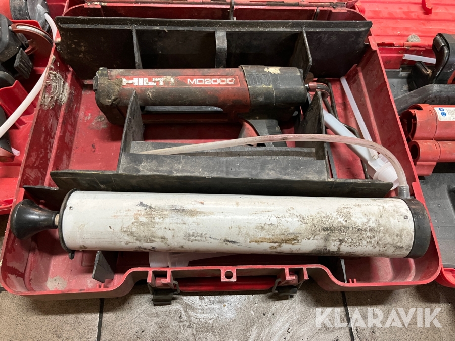 Kemspruta Hilti, Köping, Klaravik auktioner