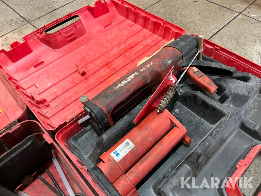 Kemspruta Hilti, Köping, Klaravik auktioner