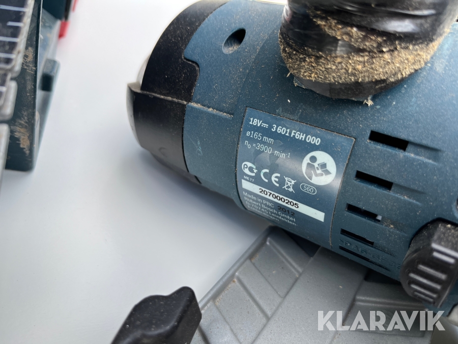 Cirkelsåg 3 st Bosch, Hitachi GKS 18 V-LI, C 6BU2, Norrköp